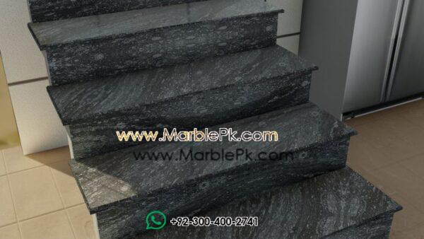 Cobra new black granite stairs - Marble Pk