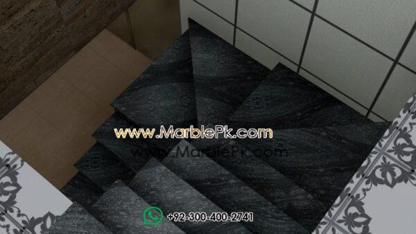 Cobra new black granite stairs - Marble Pk