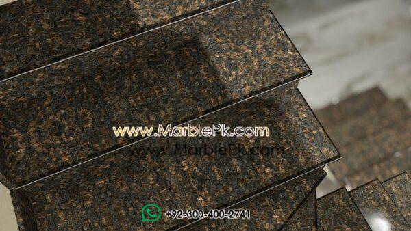 Tan Brown Ten Brown granite stairs - Marble Pk